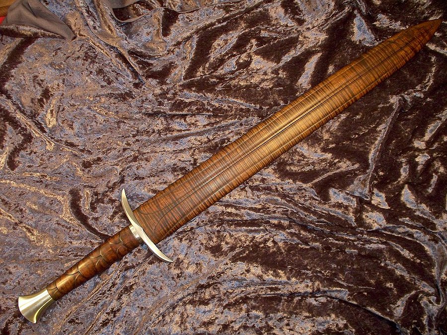 Fantasy Leaf Blade Yeshua s Sword