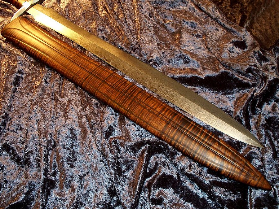 Fantasy Leaf Blade Yeshua s Sword